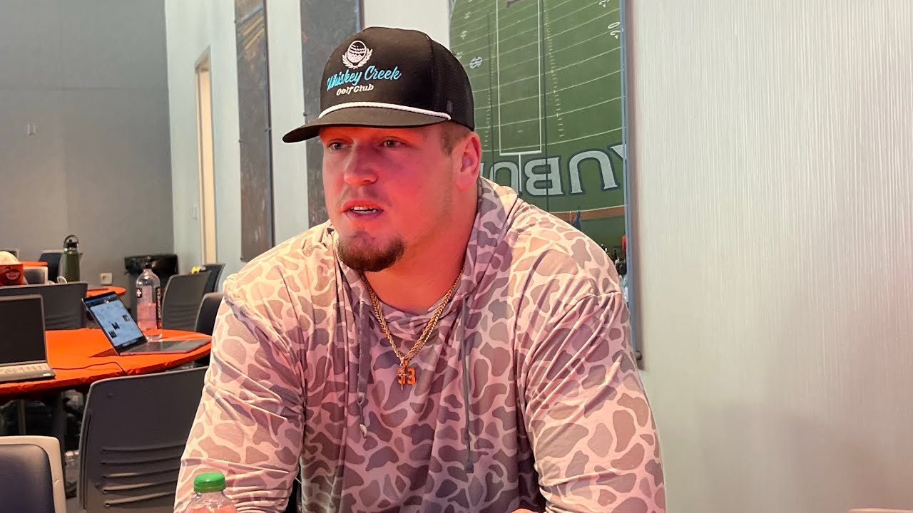 Auburn OL Gunner Britton | LSU game week - YouTube