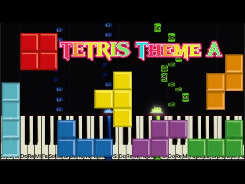 Tetris Theme song (piano tutoriel). - YouTube