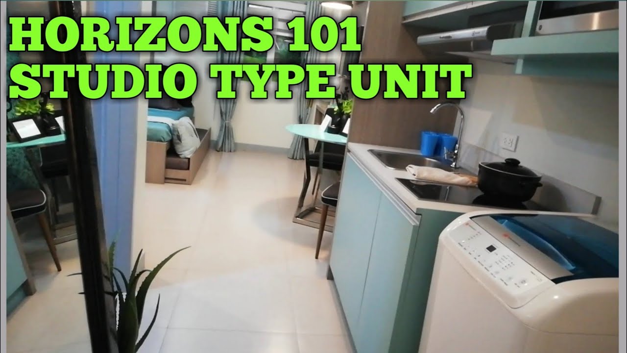 Best investments in cebu-studio type unit of horizons 101 - YouTube