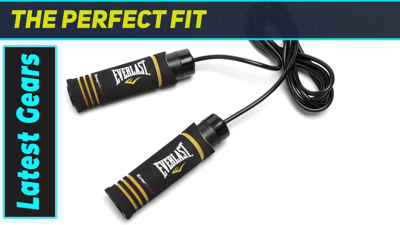 Best Weighted Jump Rope? Everlast Evergrip Jump Rope - YouTube