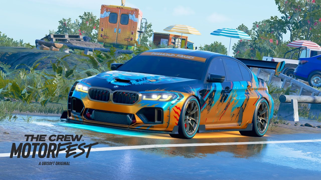 BMW M5 CS The Crew MotorFest FREEROAM GAMEPLAY VIDEO - YouTube