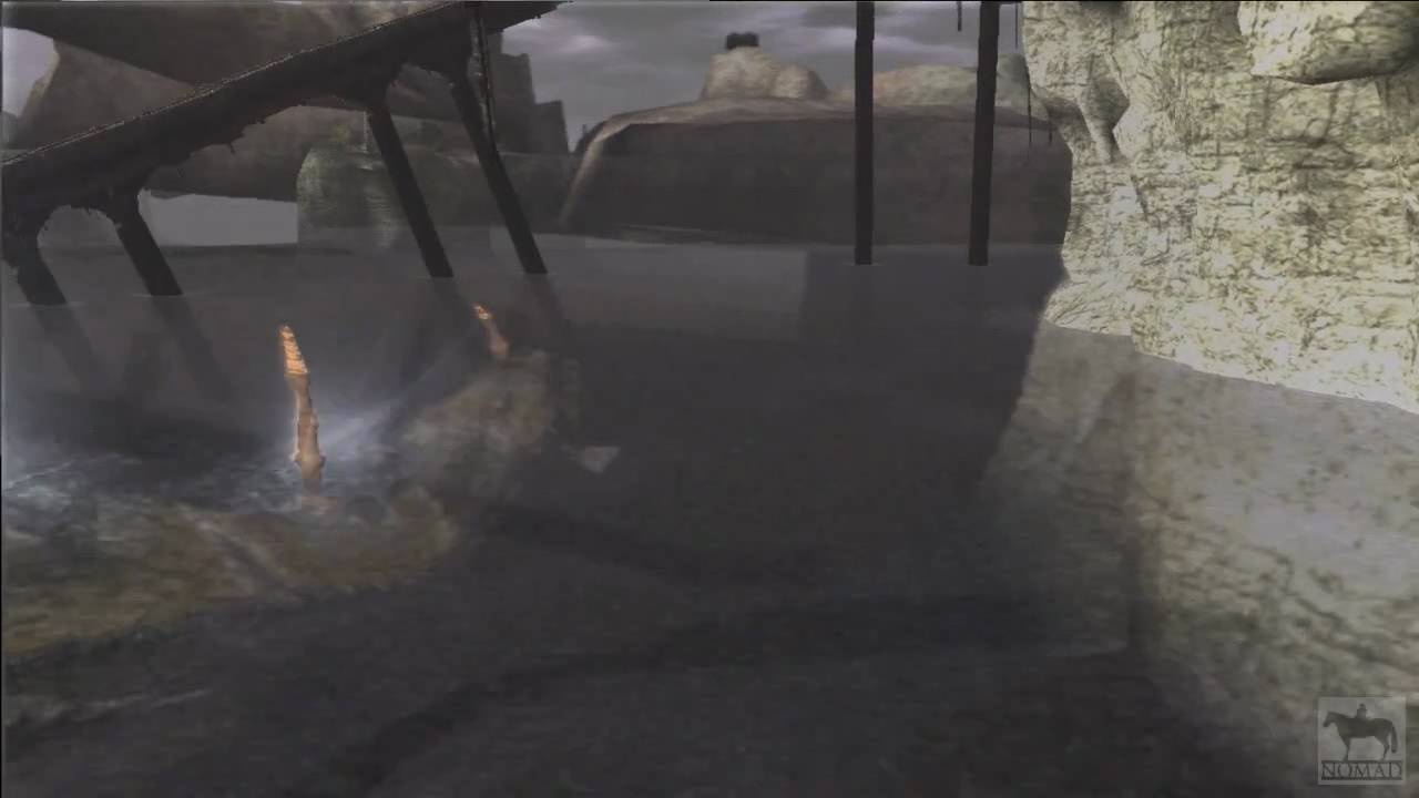 Shadow of the Colossus - Hydrus at #3's lake - YouTube