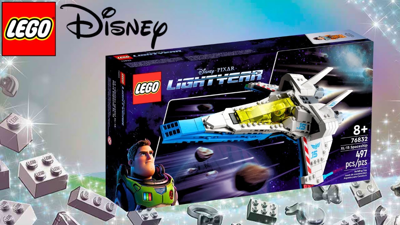 LEGO DISNEY PIXAR LIGHTYEAR XL -15 SPACESHIP - YouTube