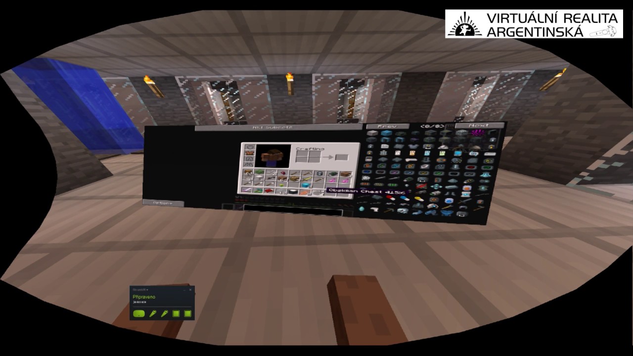 Minecraft Vivecraft 1.7.10 Forge1614 vr setting - Virtuální Realita ...