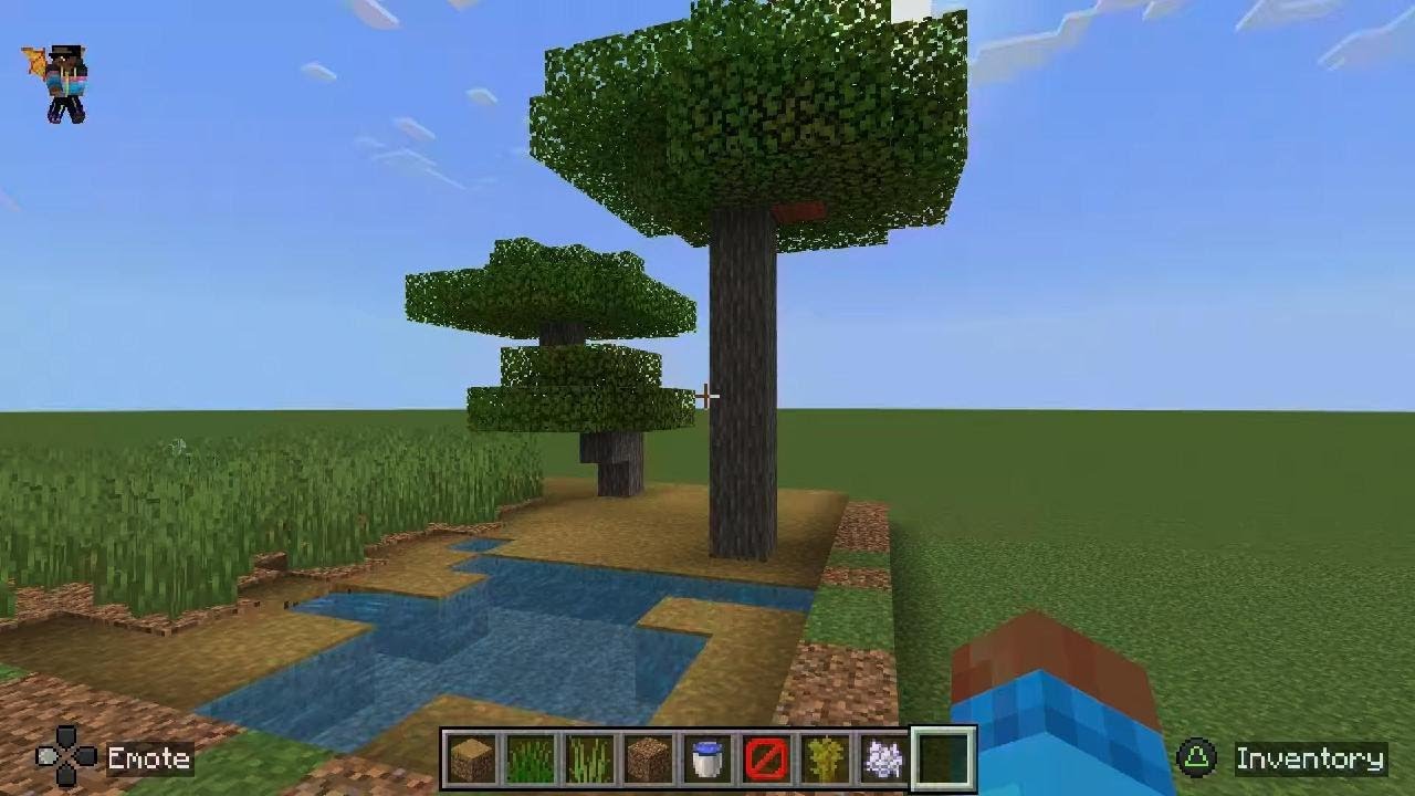 Minecraft grassland - YouTube