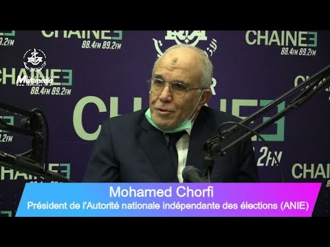 Mohamed Chorfi Président de l’Autorité indépendante des élections - YouTube