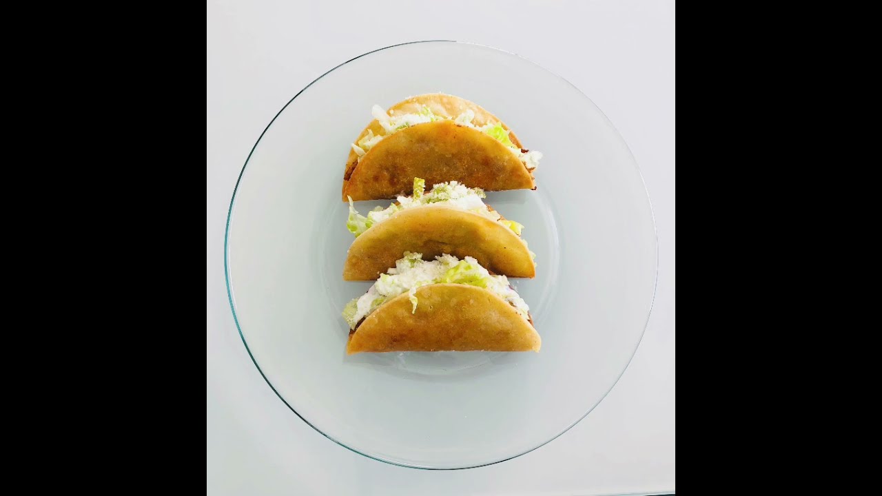 The Best chicken chipotle hard shell tacos recipe (Super Easy) - YouTube