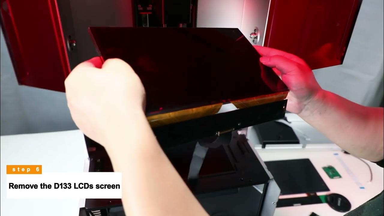 How to change the D133 LCDs to D136 LCD - YouTube