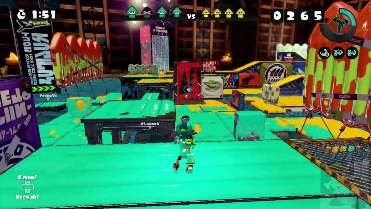 Splatoon (3/18) Splatfest in Mahi Mahi Resort (11-1 with .96 Gal) - YouTube