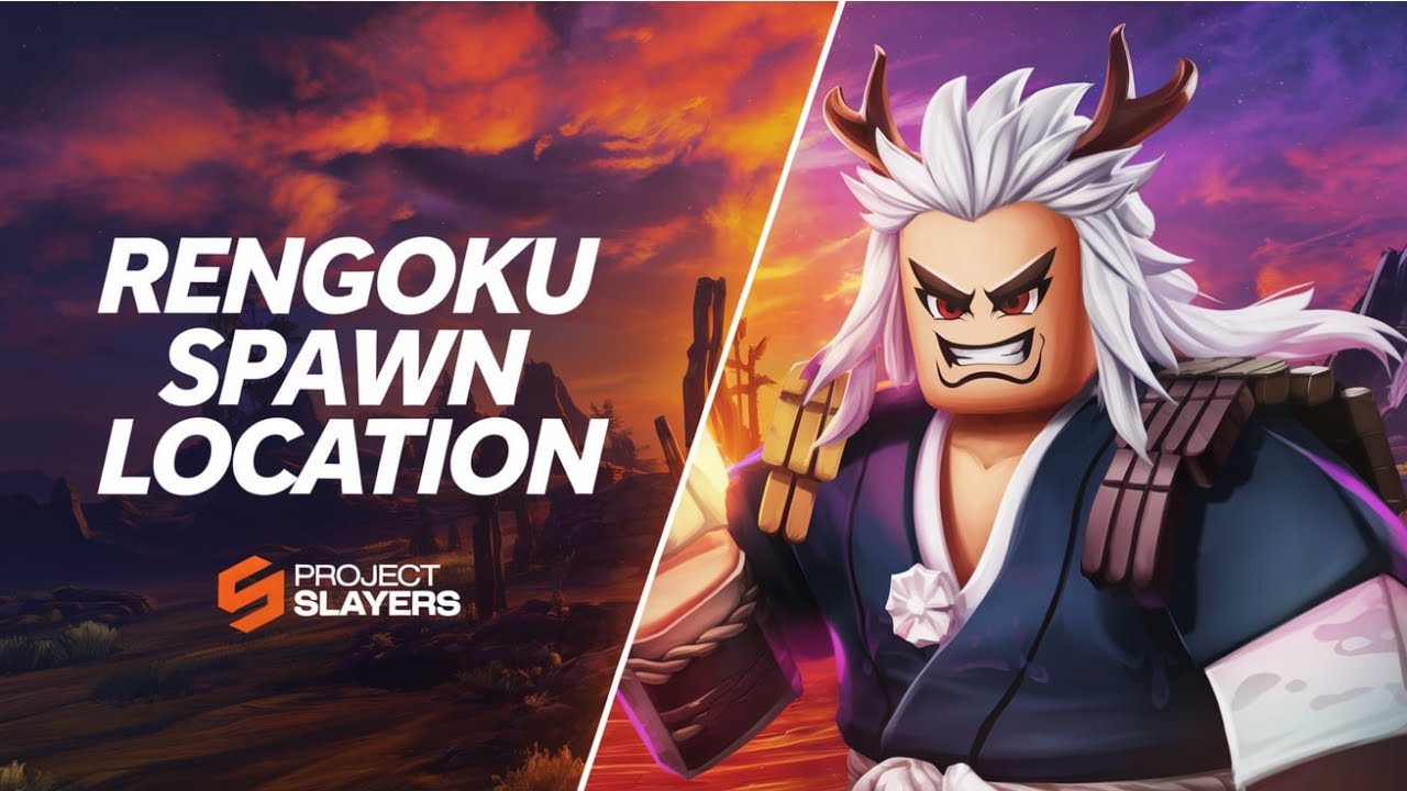 Where is Rengoku (Location) in Roblox Project Slayers - YouTube
