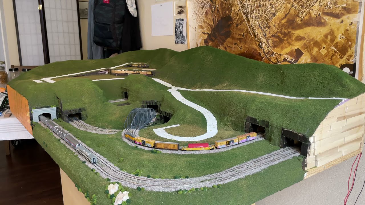 Z-scale Model Train Layout Update Nov 2021 - YouTube