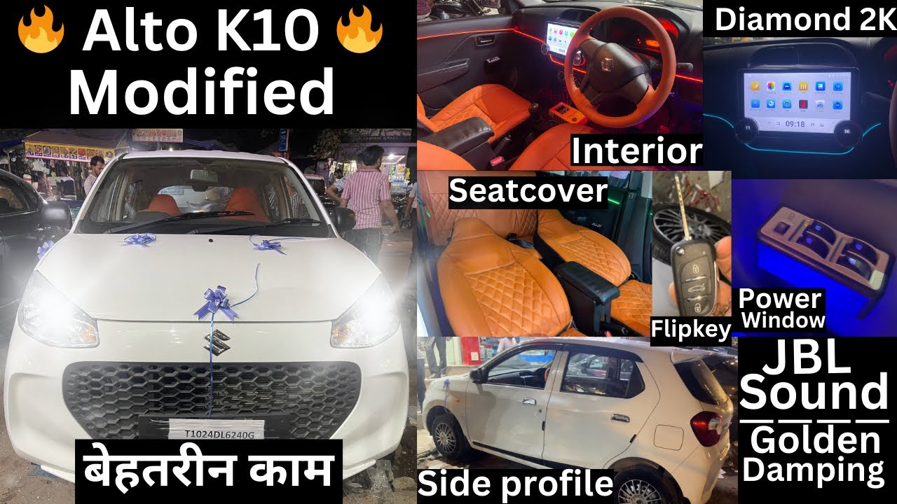 New Alto K10 Modified | Alto K10 LXI base to top modified | Alto K10 ...