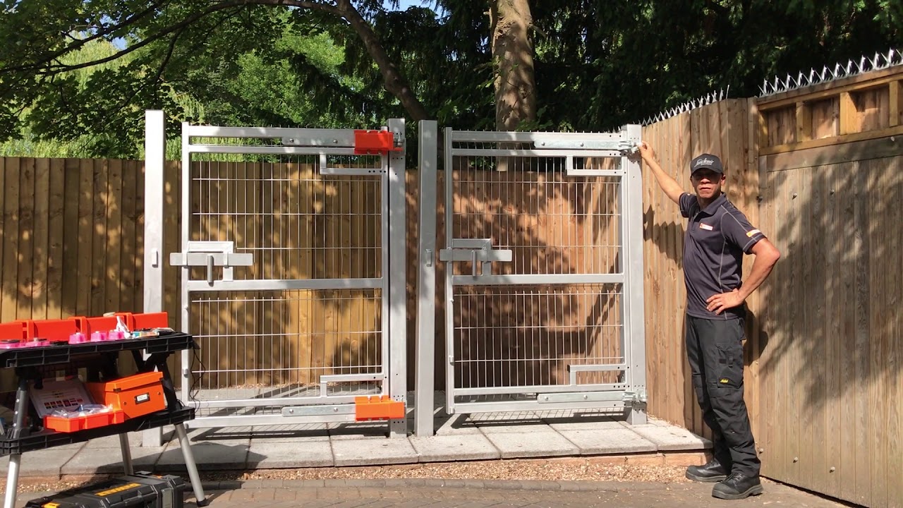 Secure your gate prevent fly tipping #4tress4gates - YouTube