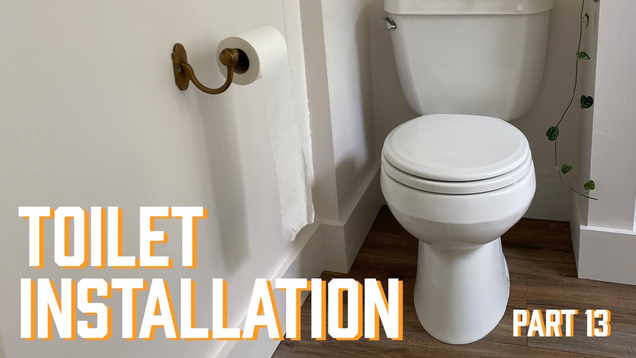 How To Install A Toilet - YouTube