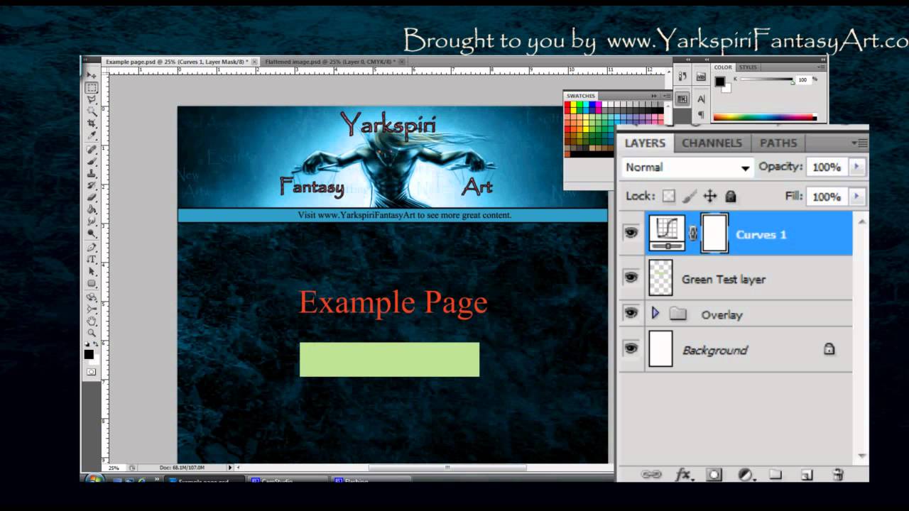 How to Use Adobe Photoshop for Drawing -- Layer Panel - YouTube