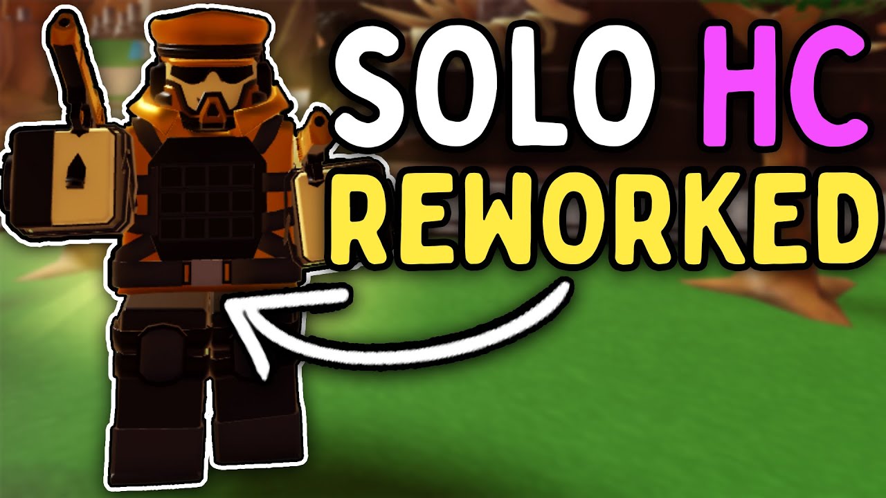 SOLO HARDCORE WITH REWORKED GOLDEN SCOUT | Tower Defense Simulator ...