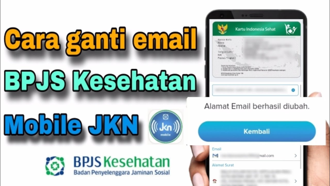 Cara Mengubah Email BPJS Kesehatan Mobile JKN - YouTube