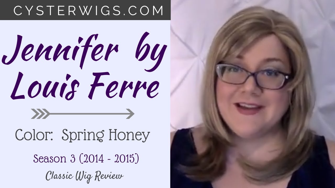 CysterWigs Wig Review: Jennifer by Louis Ferre, Color: Spring Honey ...