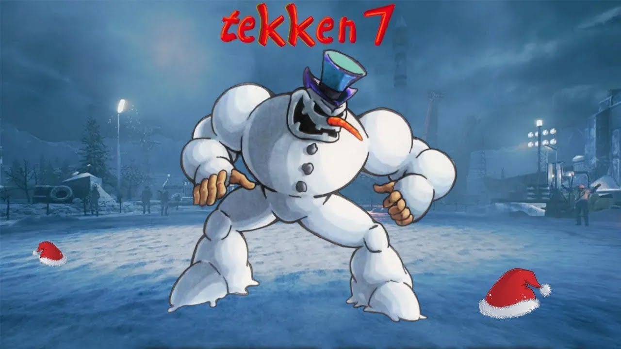 Bad Mr. Frosty fights Tekken Santa Cosplayers - YouTube
