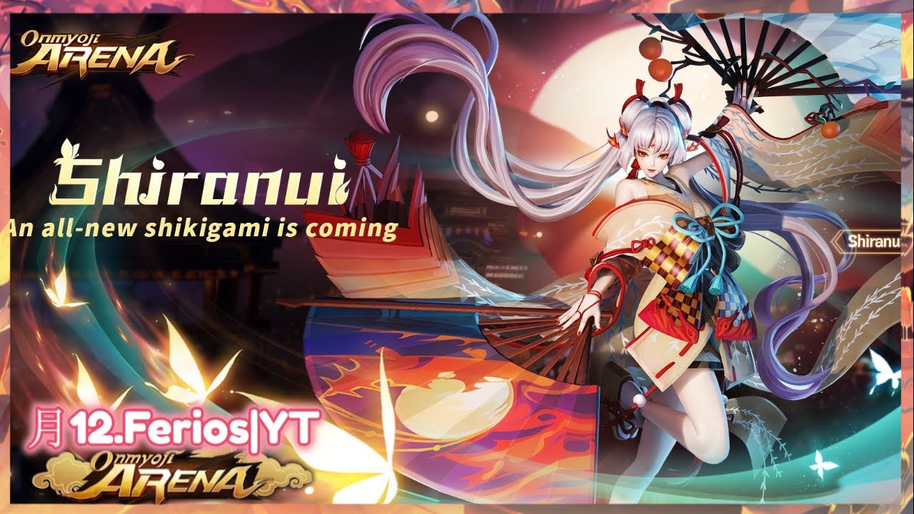 [Mage] Season 10 New Shikigami | Shiranui - Onmyoji Arena - YouTube