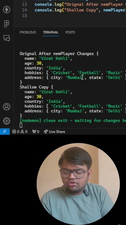Shallow copy vs deep copy in javascript #javascript #javascriptdeveloper #javaprogramming - YouTube