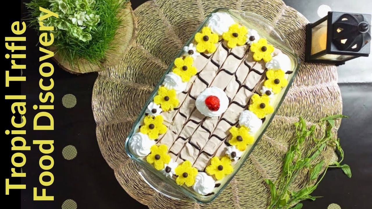 Tropical Trifle | Eid Special | cooking with Food Discovery - YouTube