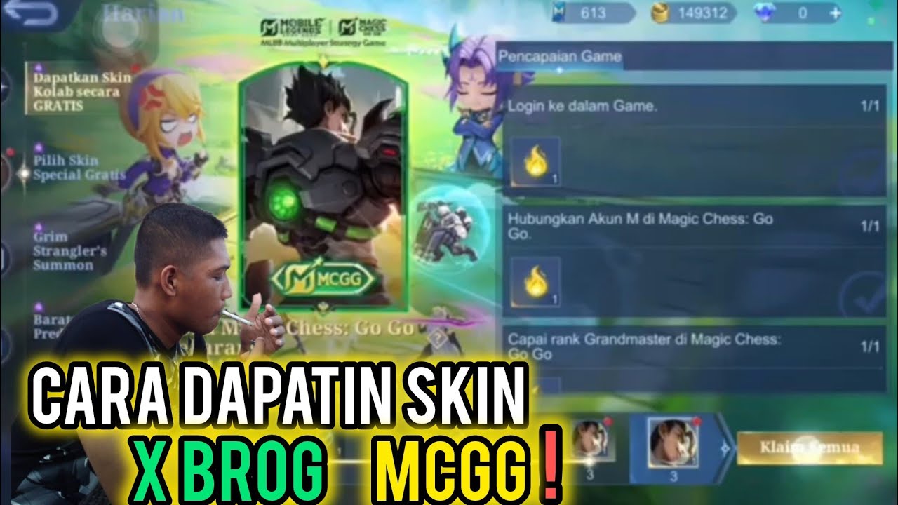 How to Get X BORG MCGG Skin 💡 - YouTube