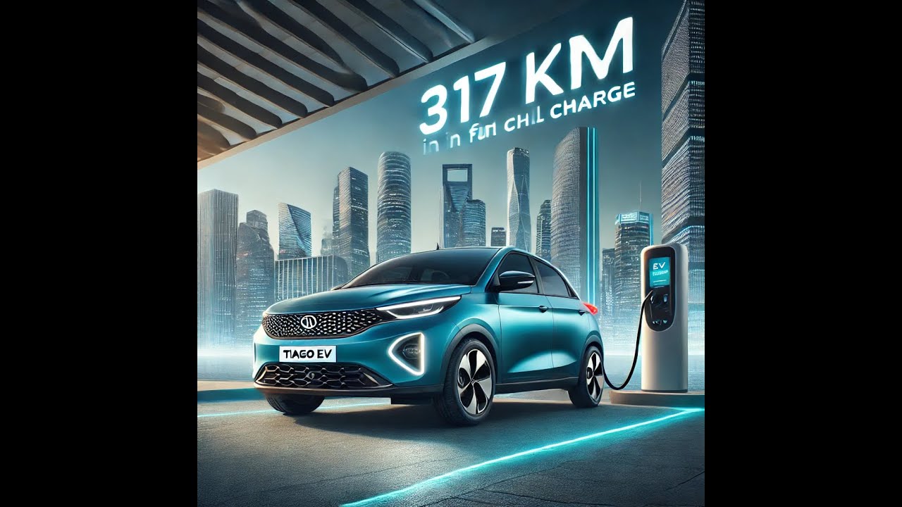 Tiago EV Range 337KM after AC charge, 3rd service after 16000 KM, Patna to Pawapuri - YouTube