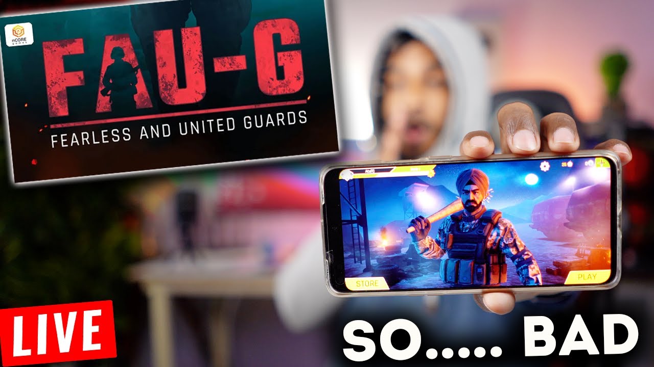 FAU-G Game First Look & Gameplay | FAUG Action Game | Mission | First ...