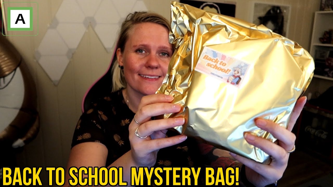 ÅPNER BACK TO SCHOOL MYSTERY BAG! - YouTube