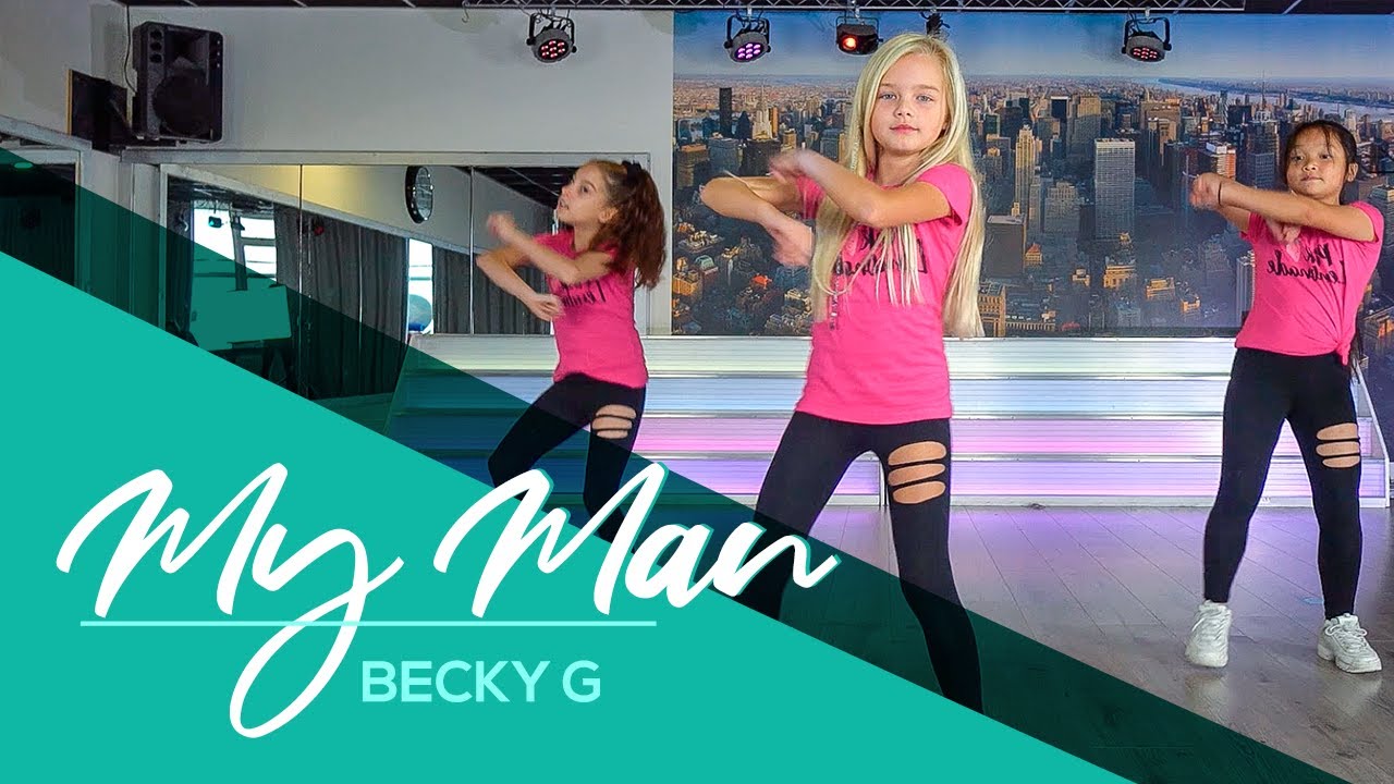My Man - Becky G - Easy Kids Dance Video - Warming-up - Choreography ...