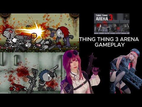 THING THING ARENA 3 GAMEPLAY juego lleno de sangre y epico #minijuegos #juegosflash # ...
