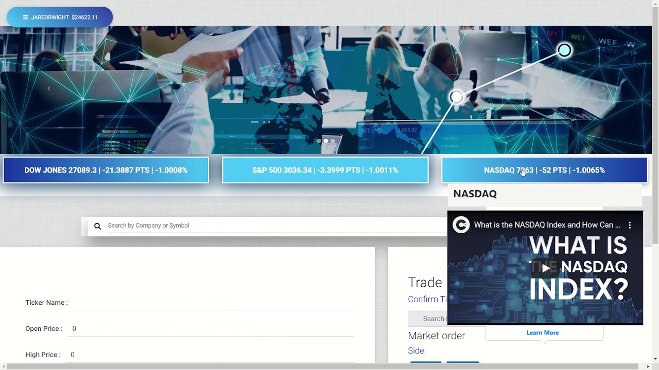 Trader Trainer Walkthrough - YouTube