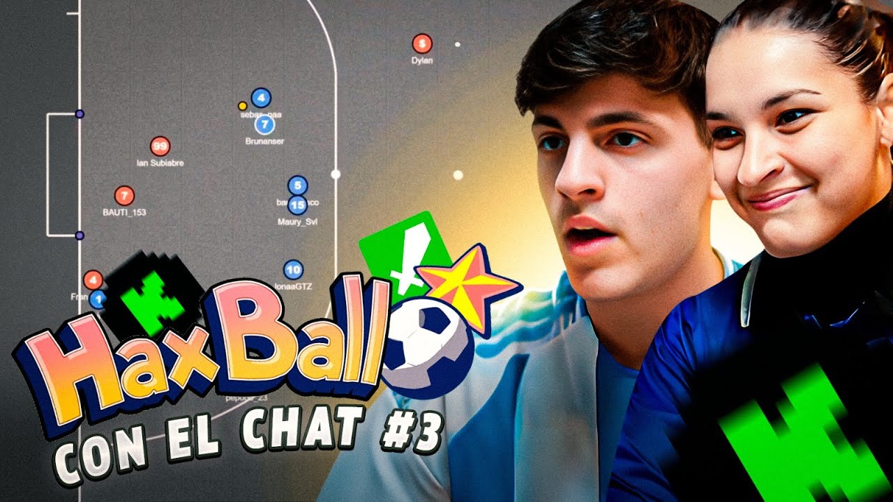 ⚽TIRA EL CENTRO !! | Haxball con el Chat #3 - YouTube