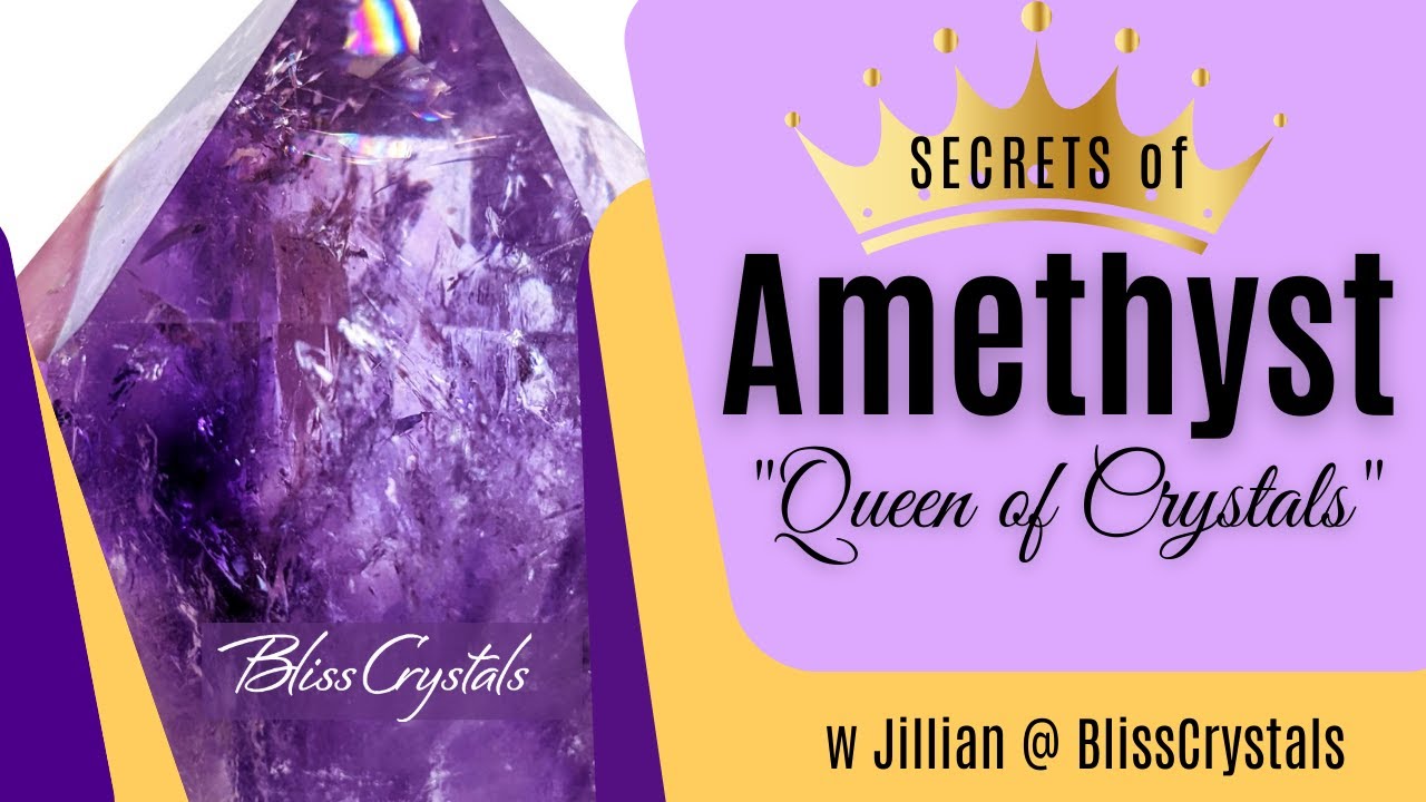 Learn about Amethyst: The Queen of Crystals | Amethyst Tutorial with Jillian - YouTube