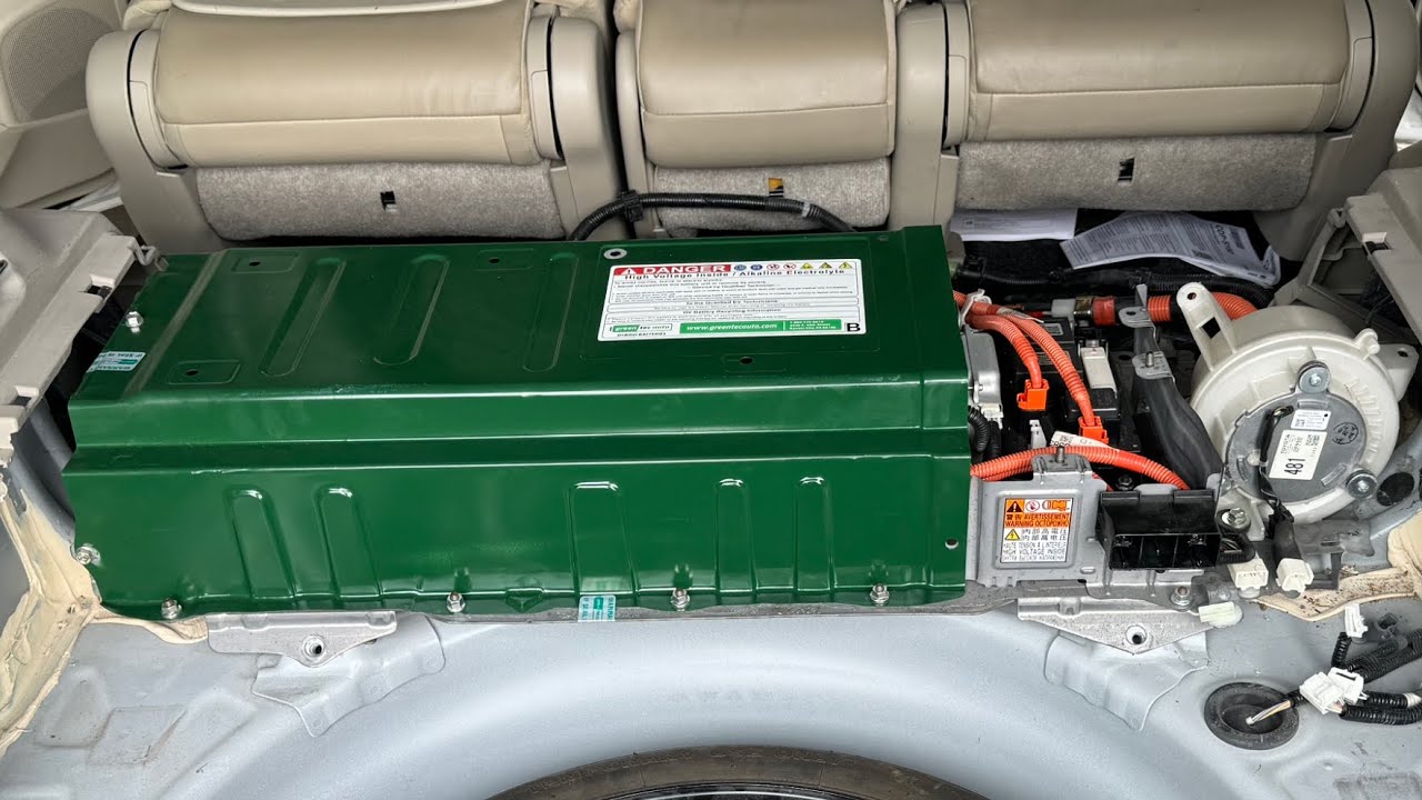 2012 Toyota Prius V Hybrid Battery Replacement with GreenTec Battery ...