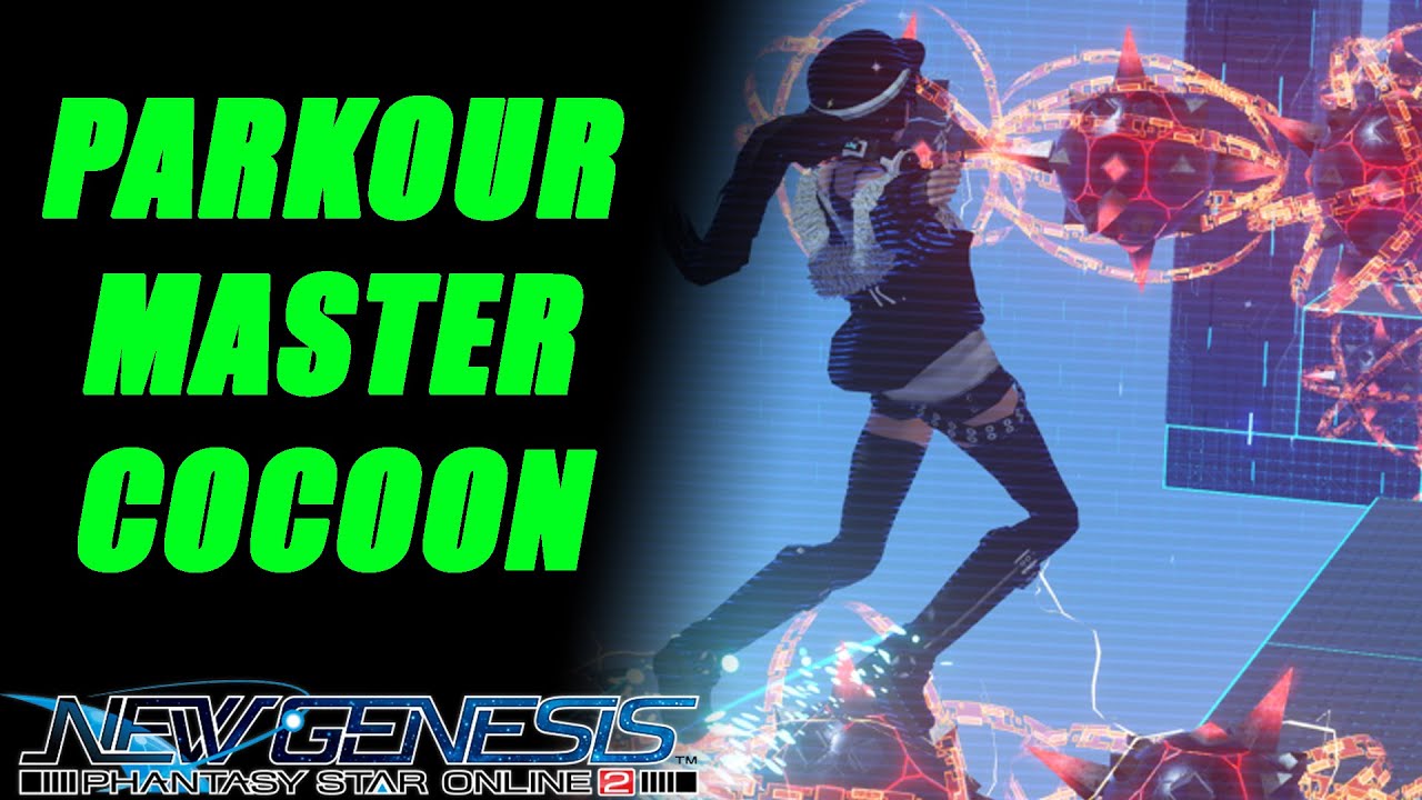 PSO2:NGS Parkour Master Cocoon (1:40) - YouTube