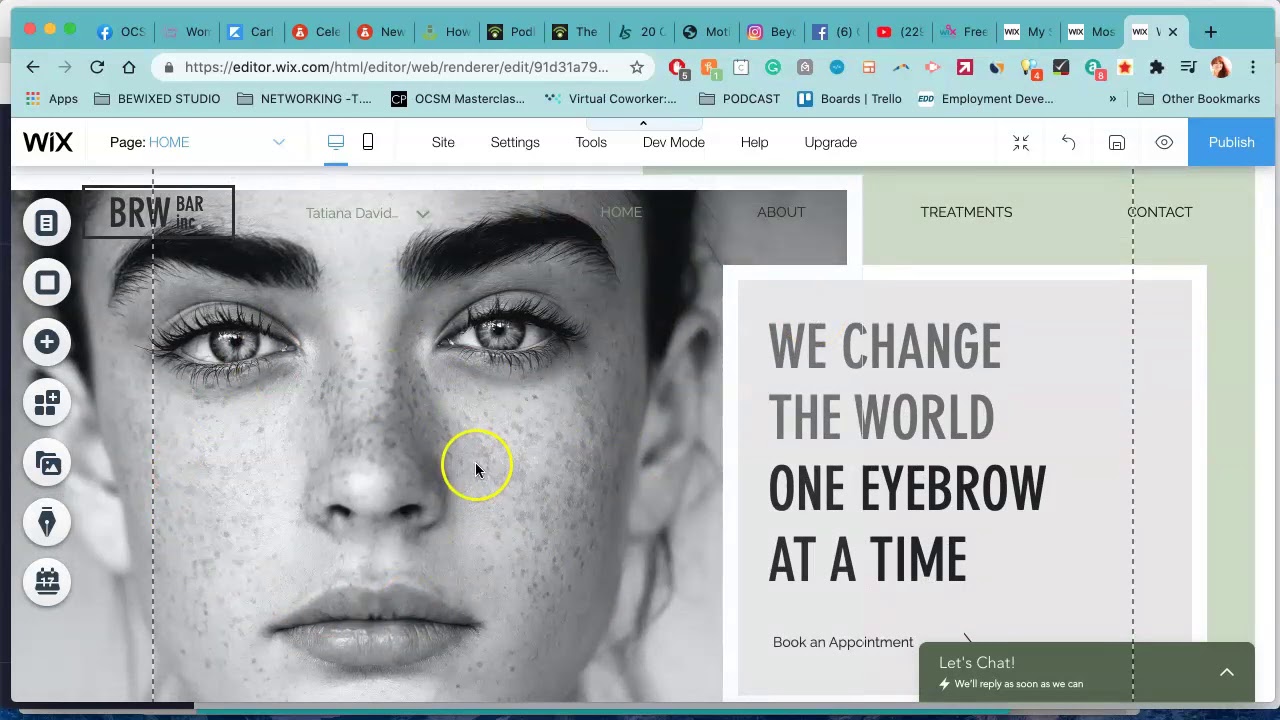 WIX Overview and how to change Hero Image - YouTube