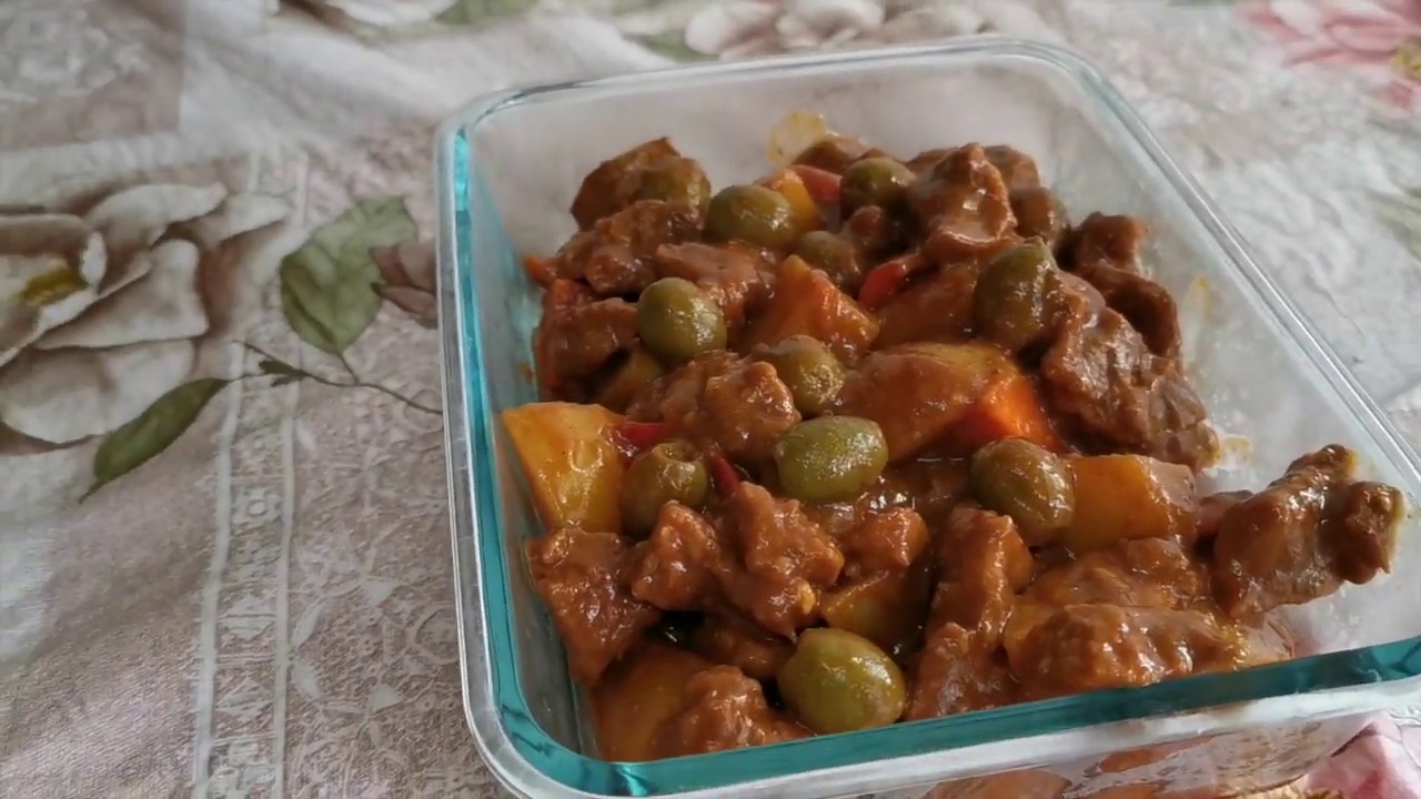 Beef Caldereta Recipe I How To Cook Caldereta I Kaldereta - YouTube