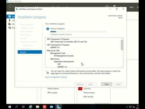 How To Install IIS on windows server 2019 - YouTube