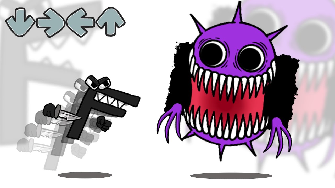 Alphabet Lore F Kills Creepy Rainbow Friends Purple Part.3 ｜ RAINBOW ...