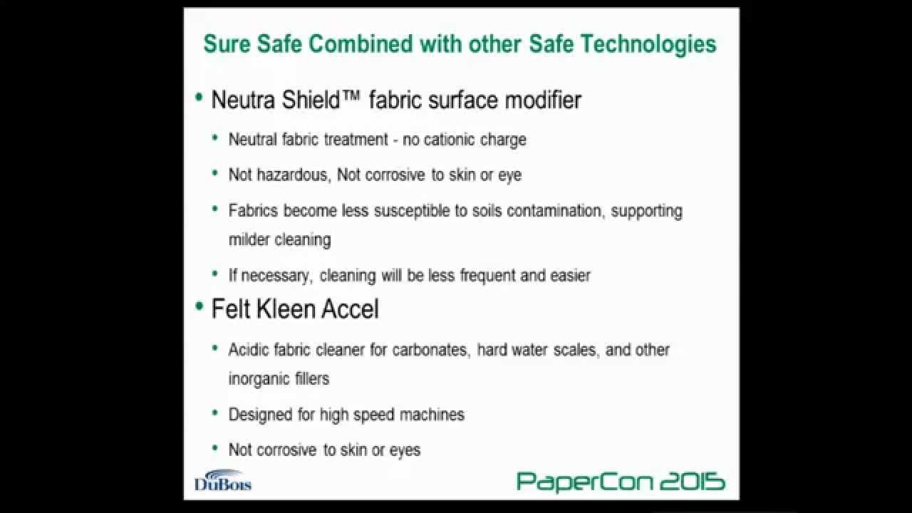 Sure Safe Paper Mill cleaners - YouTube