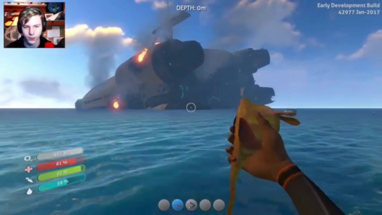 Subnautica (early development build) #1 - YouTube
