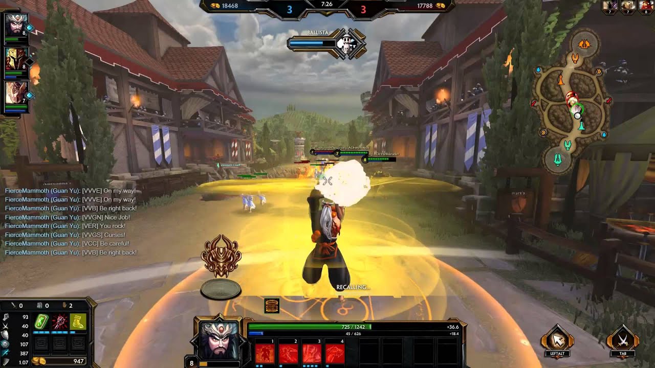 SMITE Guan Yu Joust Gameplay: MASTER GUAN FU! - YouTube