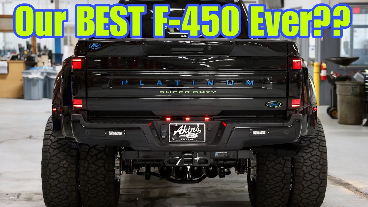 We BUILT a Ford F-450 to Match a CUSTOM Boat at Lake Havasu, Arizona ...