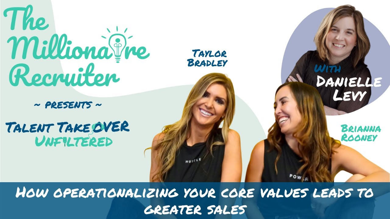 How operationalizing your core values leads to greater sales with Danielle Levy - YouTube