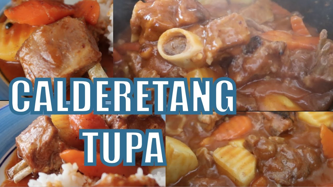 CALDERETANG TUPA RECIPE - YouTube