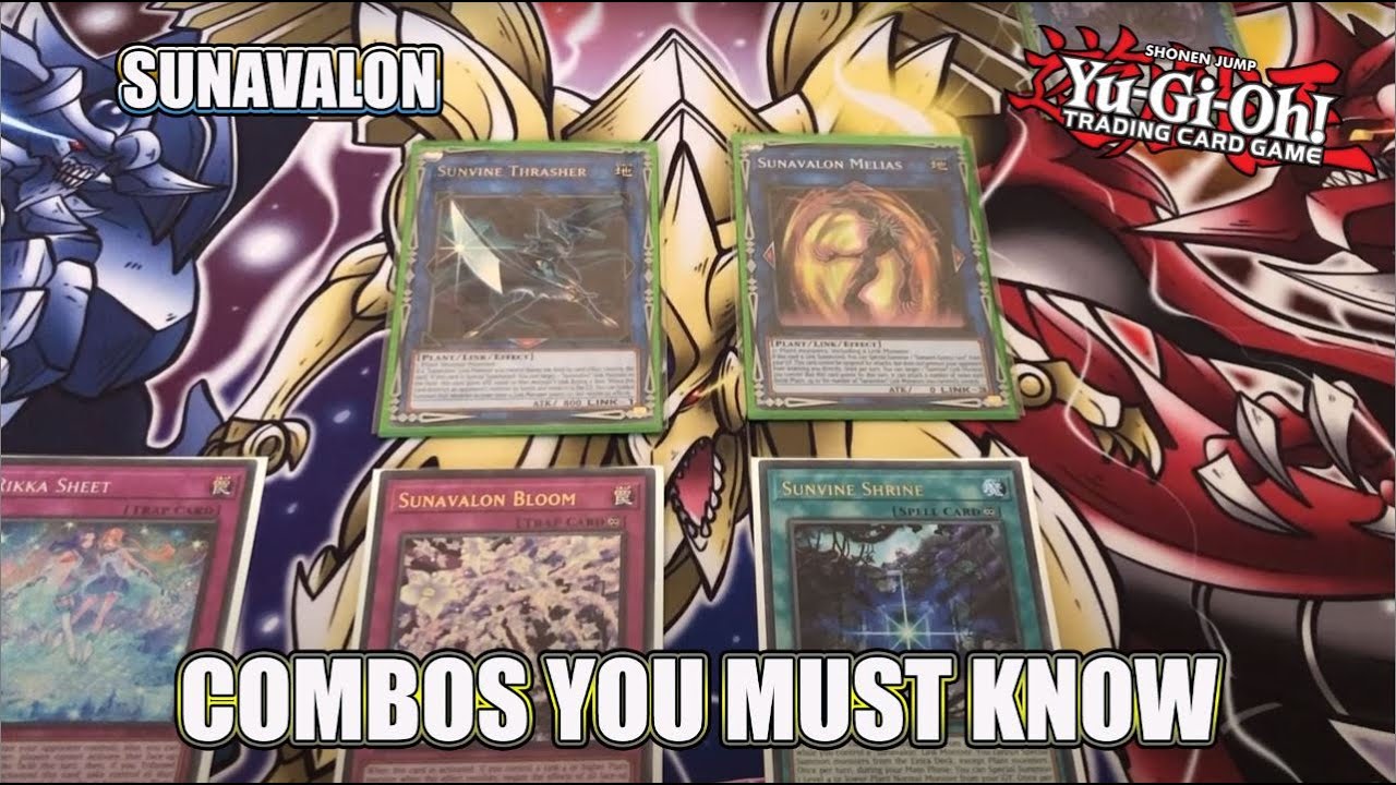 YUGIOH 4 Sunavalon combos you MUST KNOW! - YouTube