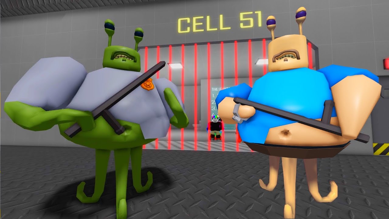 Play as ALIEN BARRY in ALIEN BARRY PRISON RUN! Obby Walkthrough FULL ...