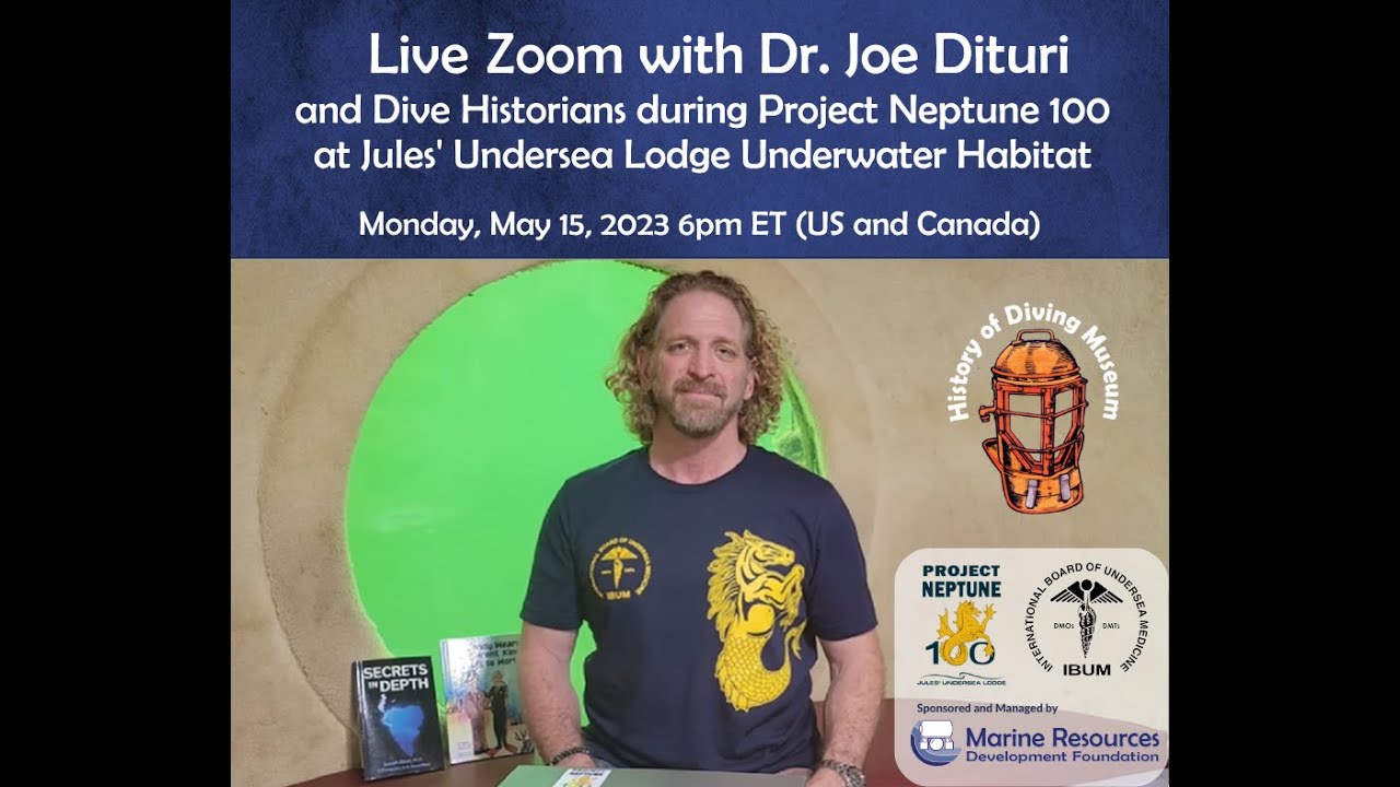 Interview with Joe Dituri - Living Underwater! - YouTube